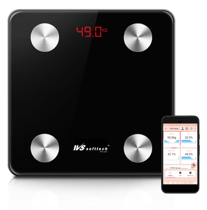 IVS Smart Health Scale (ISHS) | Bluetooth Weighing Scale | Personal ...